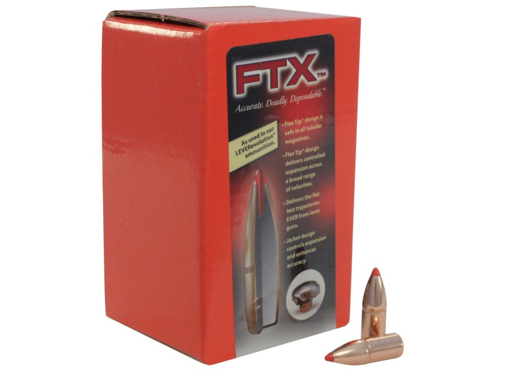 Hornady Bullets .32 Winchester Special (.321 Diameter) 165 Gr. FTX- Box ...