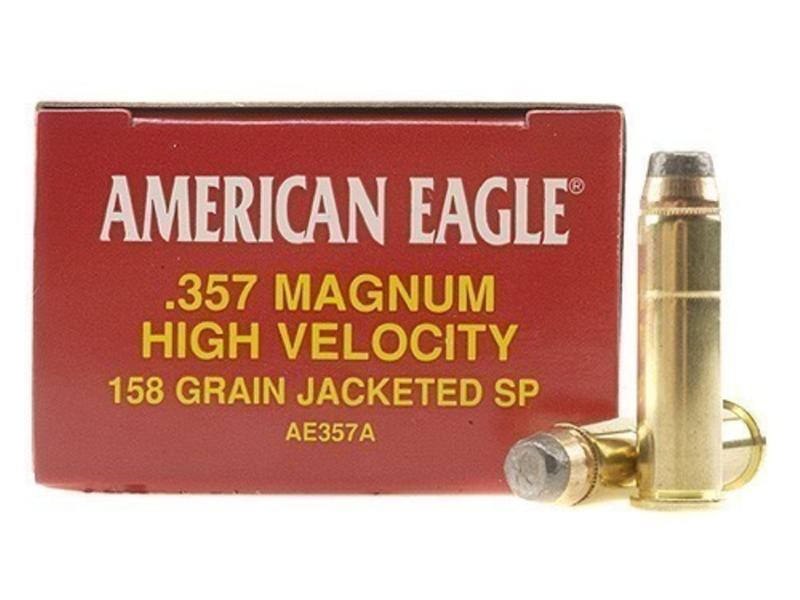 Federal American Eagle .357 Magnum 158 Gr. Jacketed SP