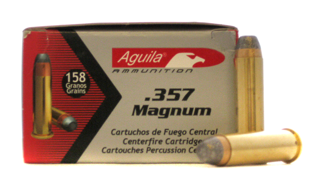 Aguila .357 Magnum 158 Gr. Semi Jacketed Soft Point- Box of 50 - Selway Armory