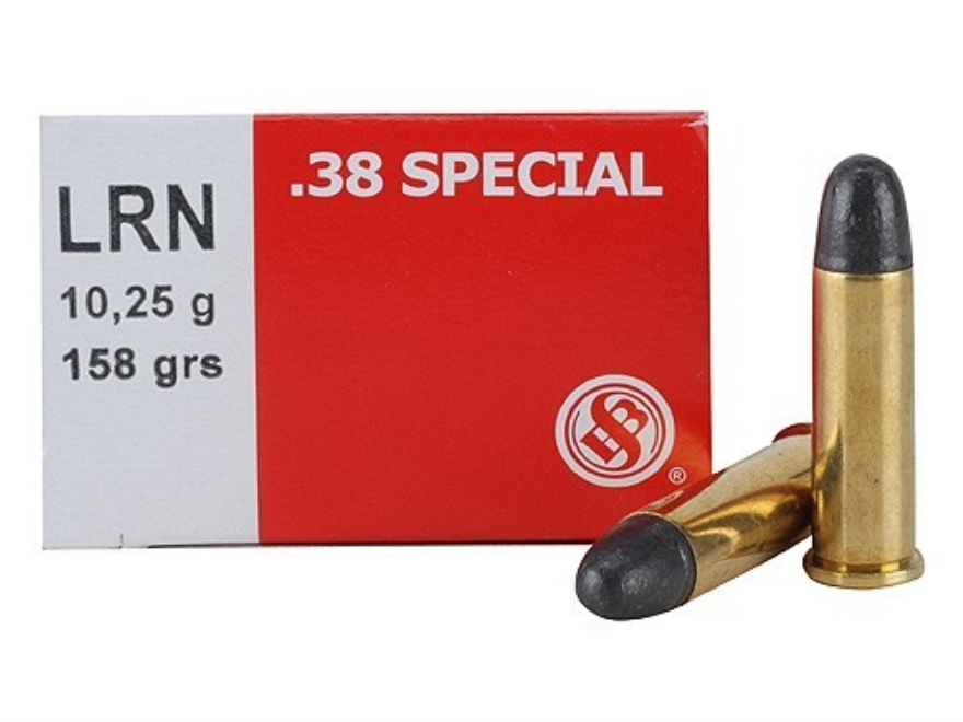 Sellier & Bellot .38 Special 158 Gr. Lead Round Nose- Box of 50 - Selway Armory