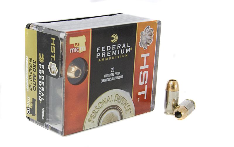 Federal Premium Personal Defense .380ACP 99Gr. Hydra-ShokJHP