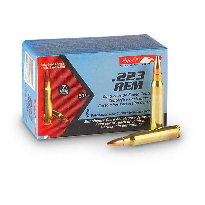 Aguila .223 Remington 55 Gr. Full Metal Jacket- Box of 50 - Selway Armory