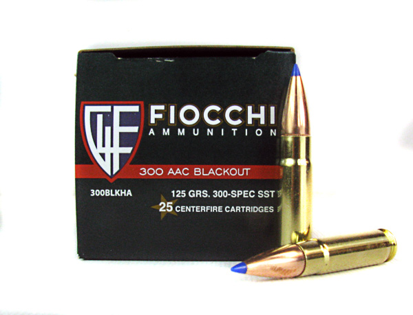 Fiocchi Extrema .300 AAC Blackout 125 Gr. Hornady SST- Box of 25 ...