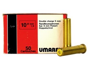 Umarex 9mm Rimfire (Flobert) #10 Shot Shotshell- Box of 50