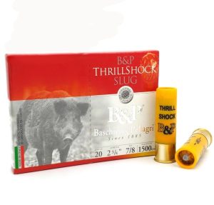 Baschieri & Pellagri 20 Gauge 2-3/4" 7/8 oz ThrillShock Slug- Box of 10