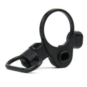 AR15 Lower Receiver End Plate with Ambi Dual QD Sling Swivel