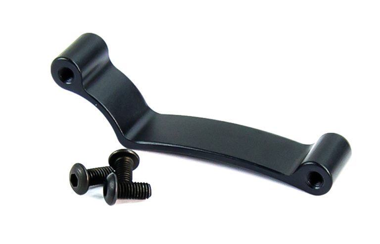 AR15 Angled Trigger Guard- Aluminum Black