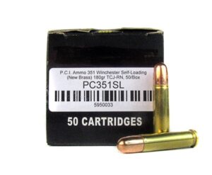 PCI .351 Winchester Self-Loading 180 Gr. Total Copper Jacket